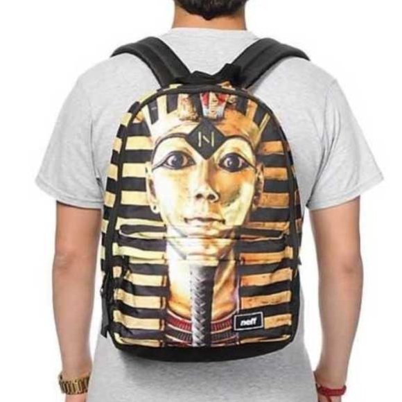 Neff | Accessories | New Boys Neff Scholar Pharaoh Egyptian Book Bag ...